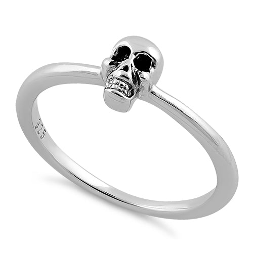 Sterling Silver Phantom Skull Ring – Badass Jewelry